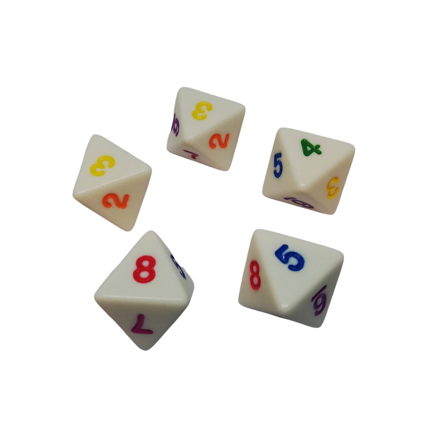 8-sidet Terning Rainbow – Games