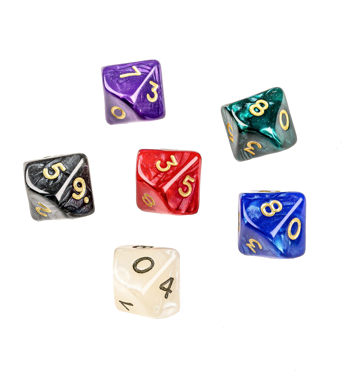 10-sidet Marmor Terning – Games