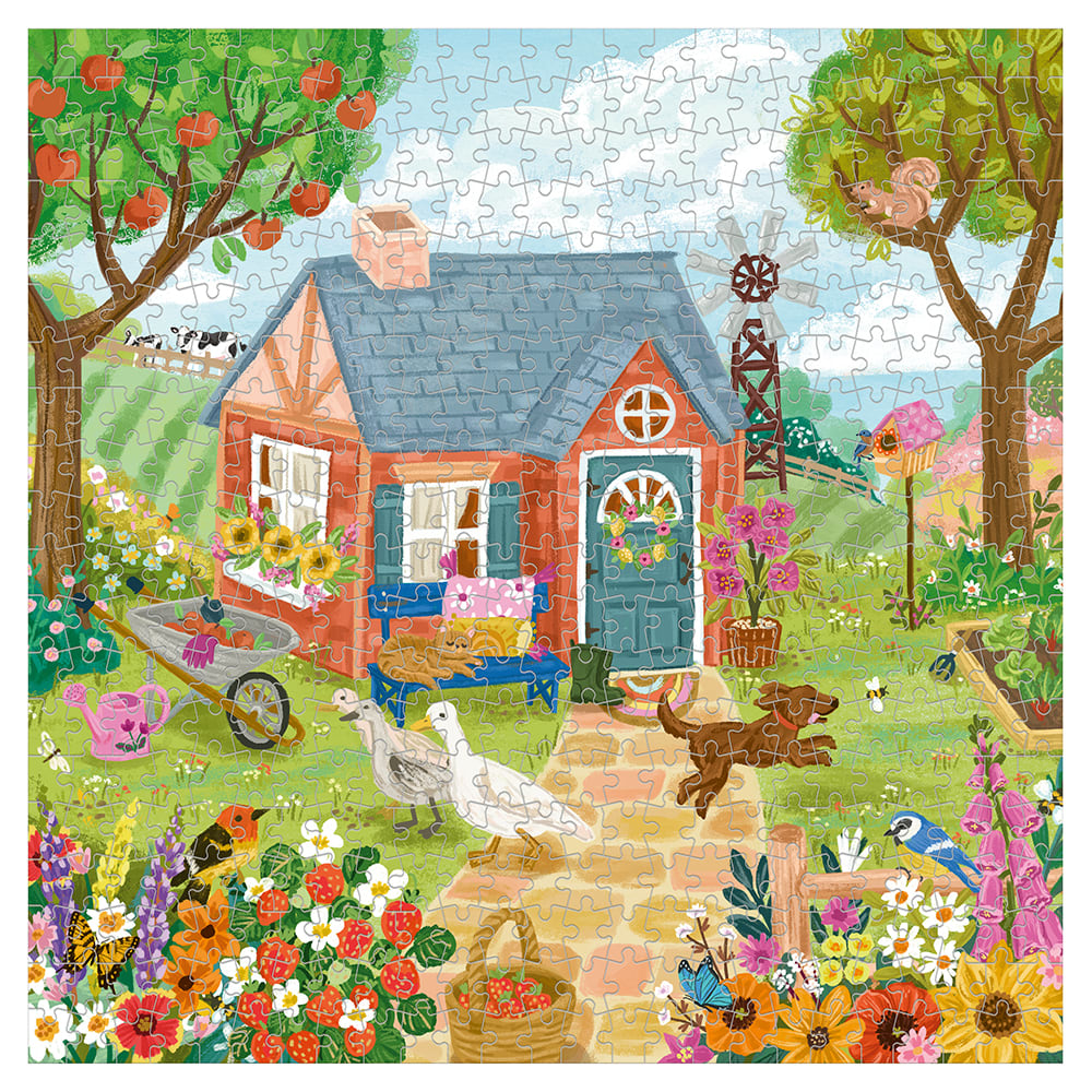 Country Life My Family Puzzle - 500 Brikker – Games