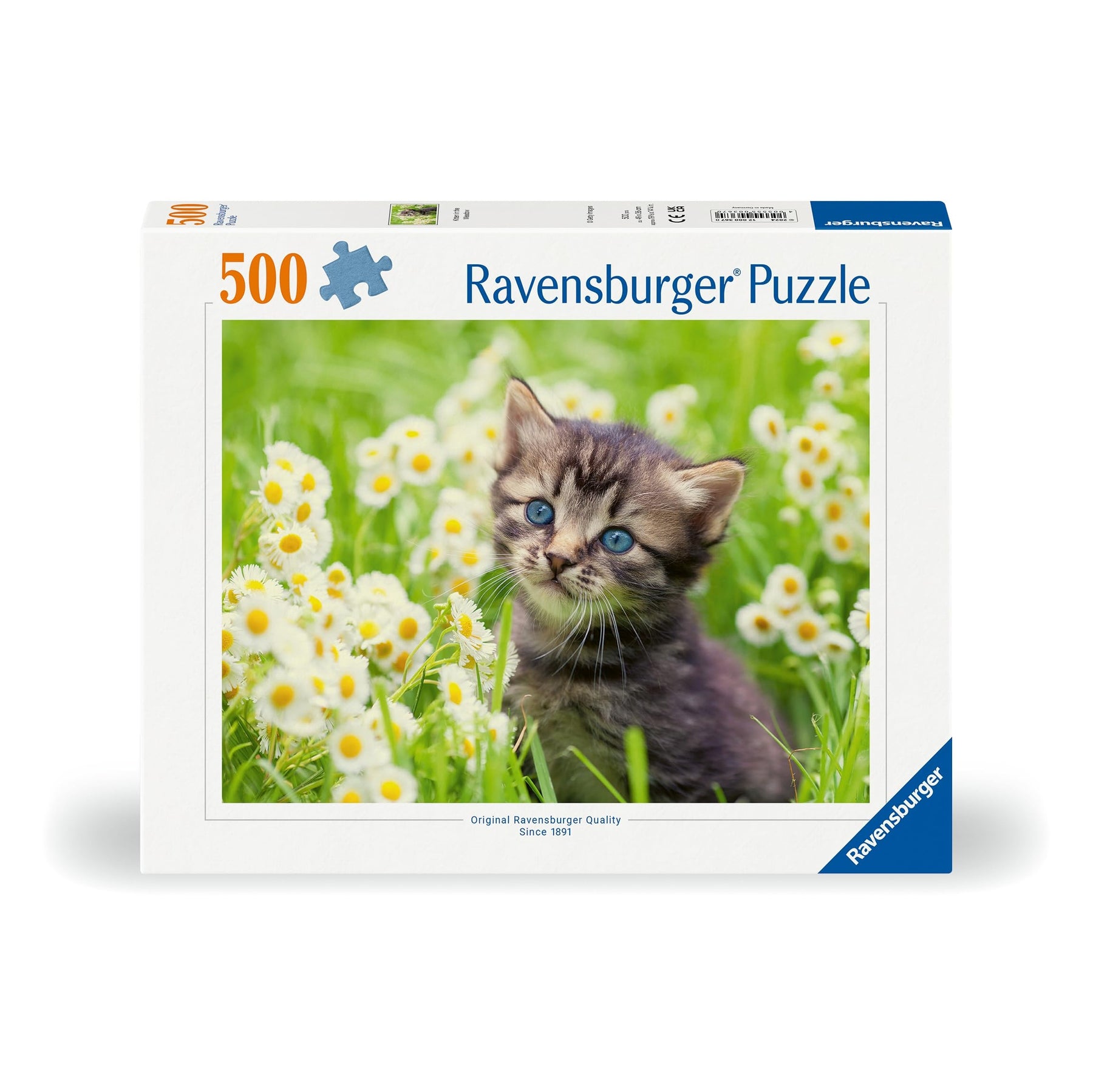 Kitten In The Meadow - 500 Brikker – Games