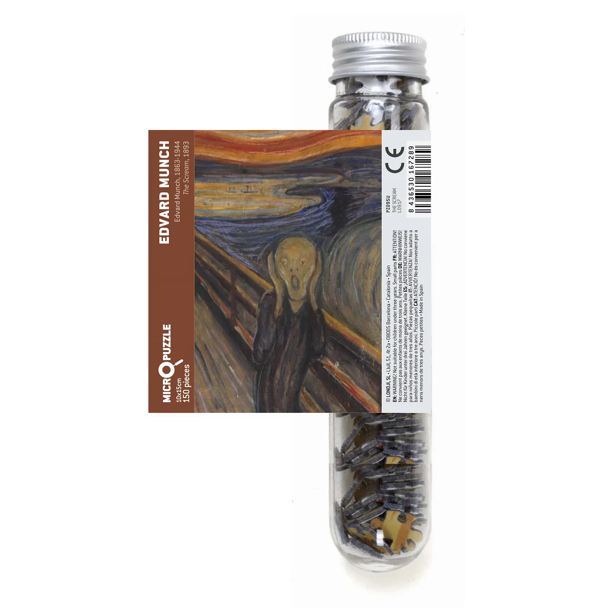 The Scream Edward Munch - Rør 150 Brikker – Games