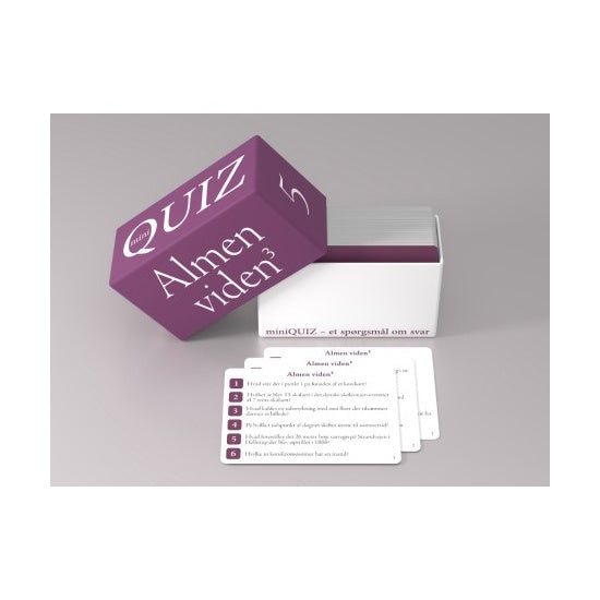 Mini Quiz Almen Viden 3 – Games