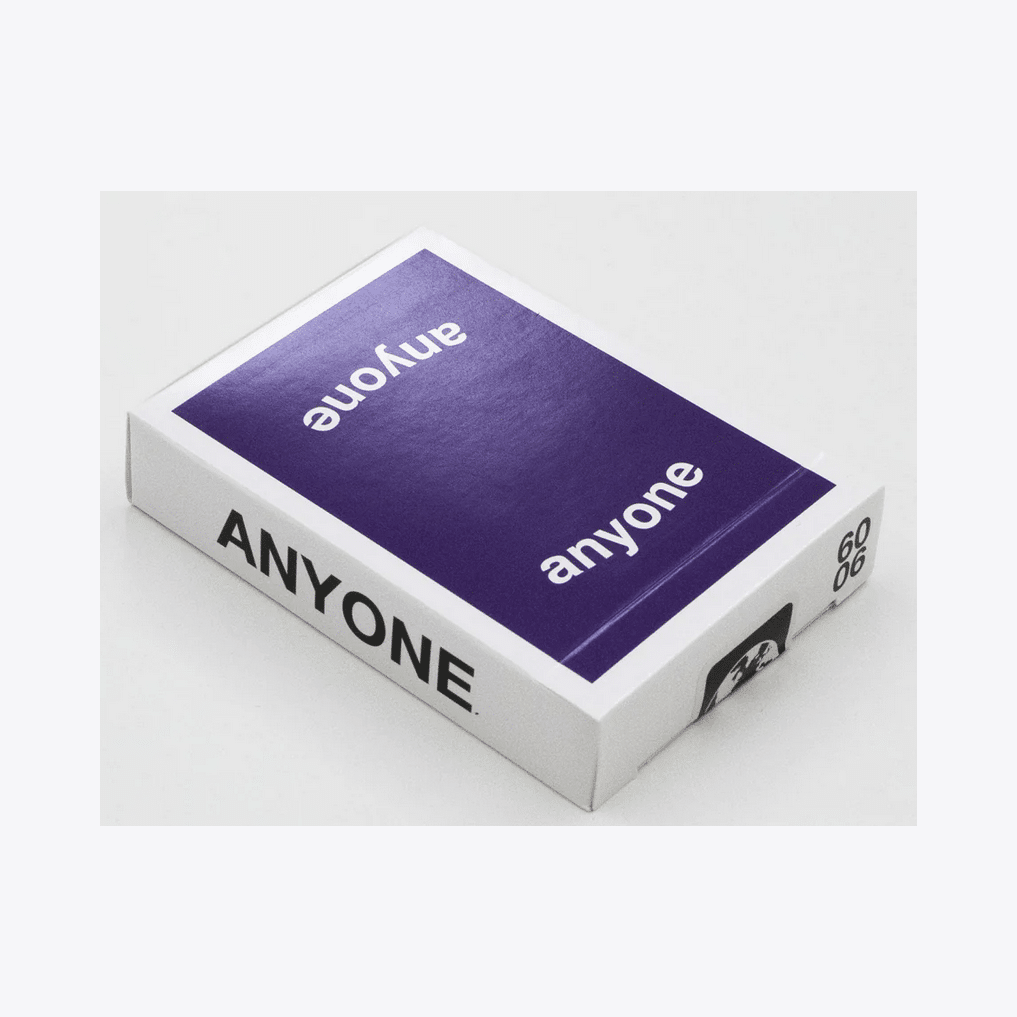 Spillekort Anyone Logo Purple – Games