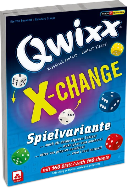 QWIXX X-Change Challenge Blok – Games