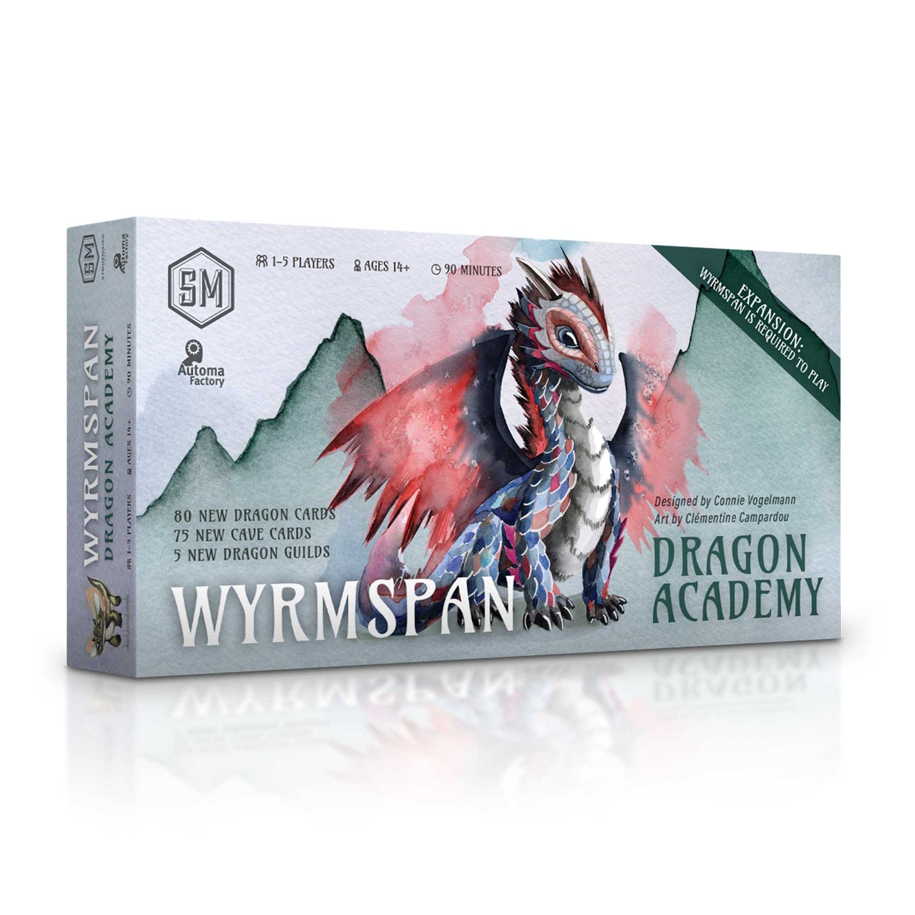 Wyrmspan Dragon Academy Expansion Games