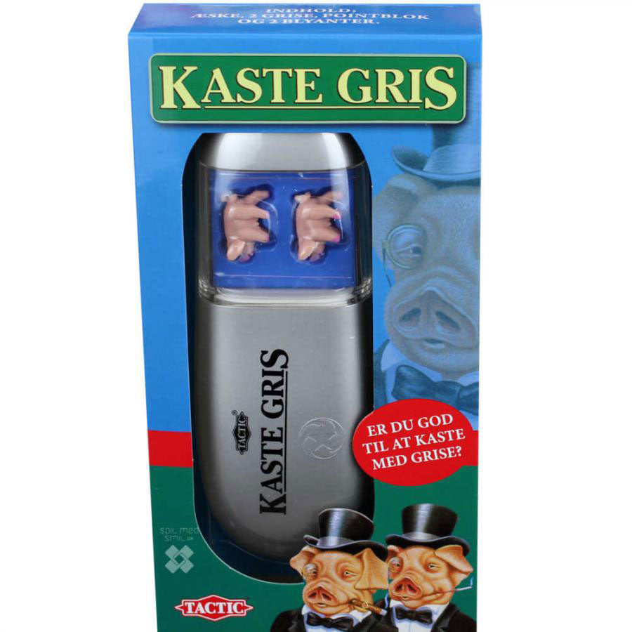 Kaste gris (engelsk) – Games