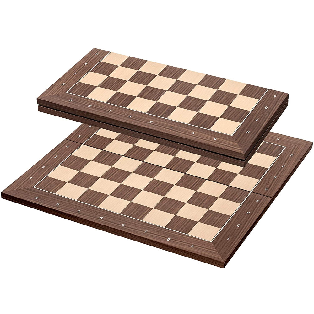 Foldbart skakbræt m. notation (50 mm) – Games