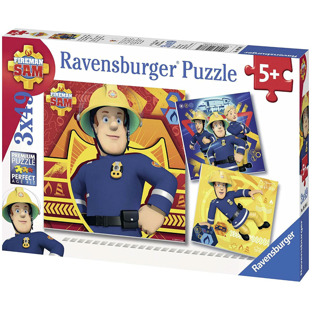 Fireman Sam to the Rescure - 3 x 49 brikker – Games