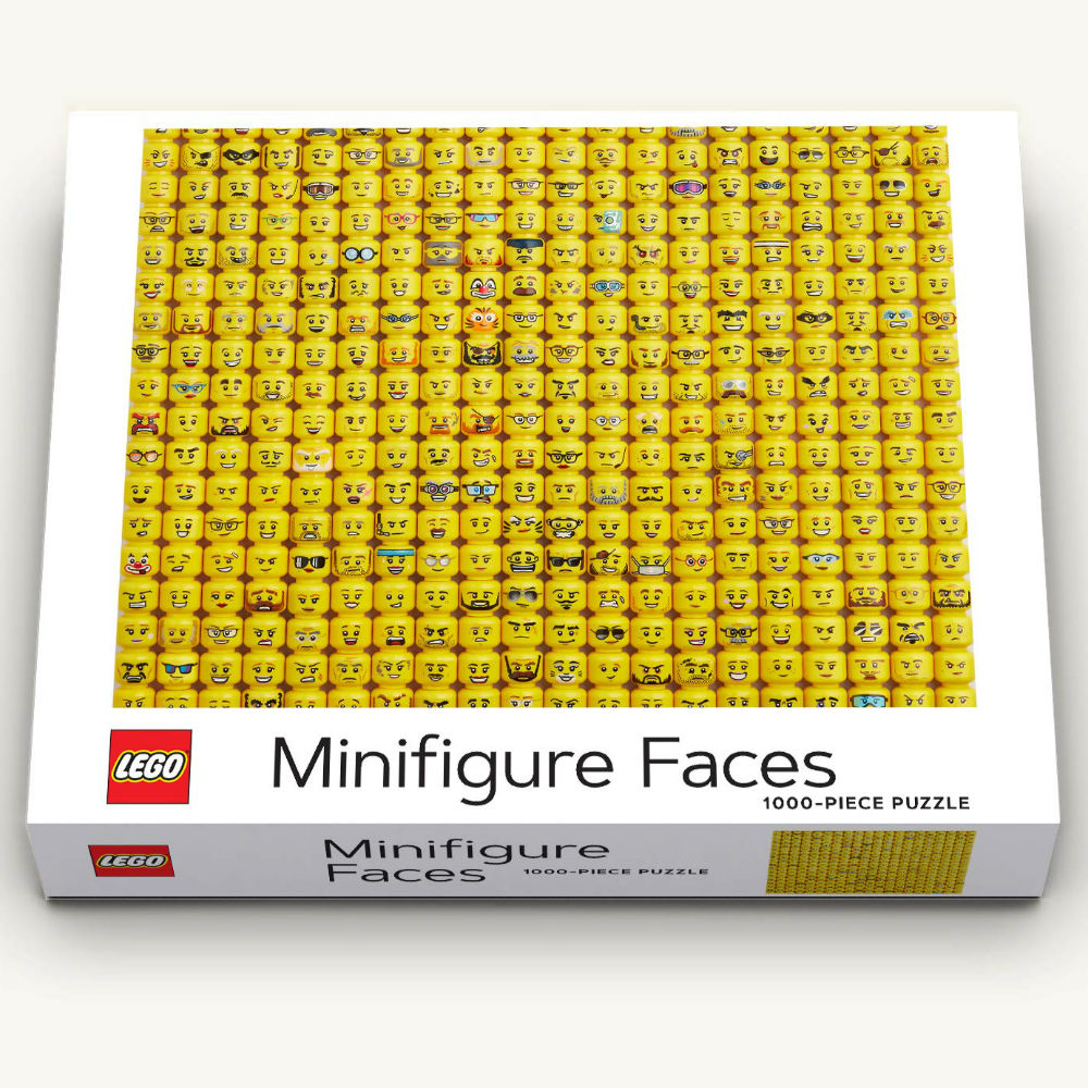 Lego Minifigure Faces - 1000 brikker – Games