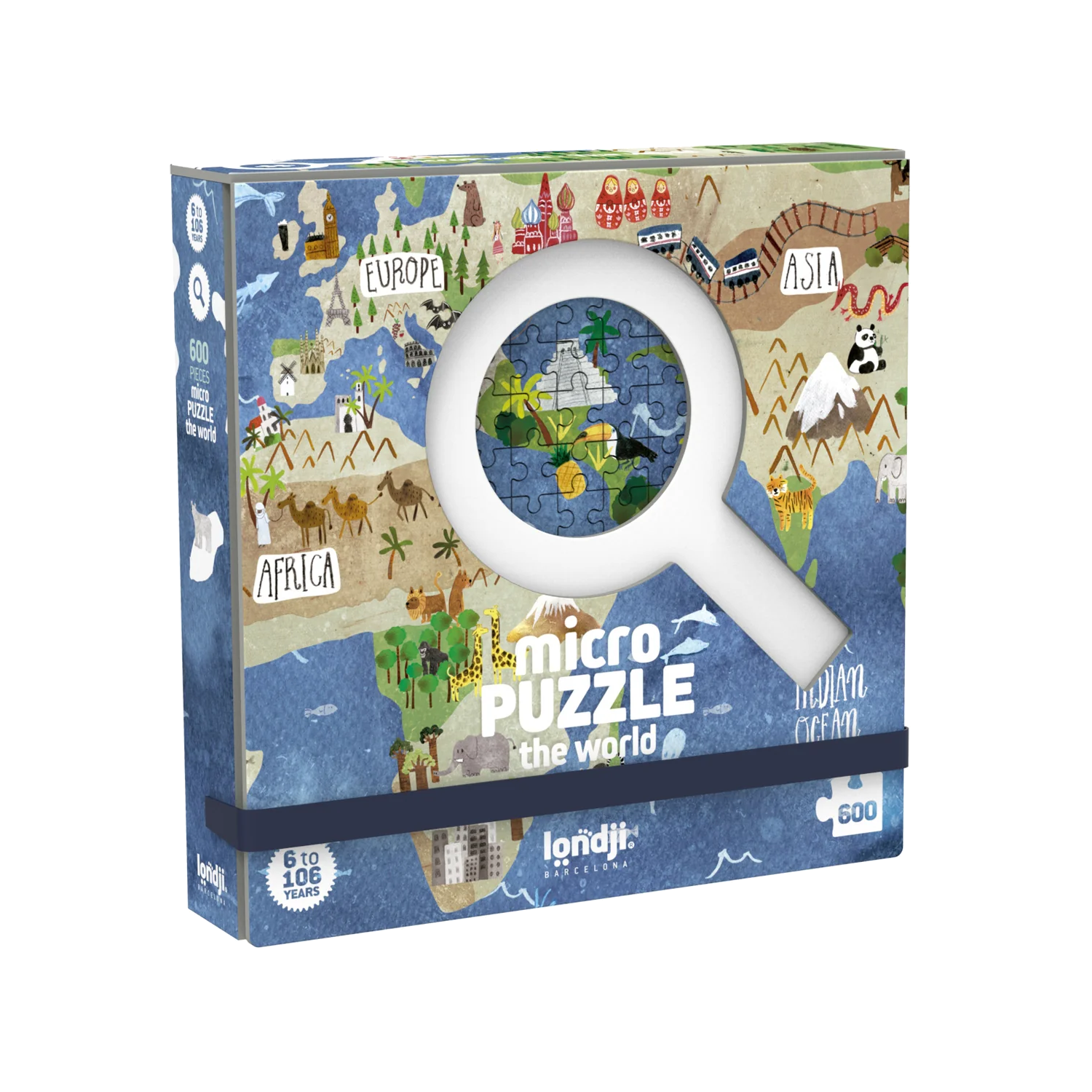 Discover the World Micro - 600 brikker – Games