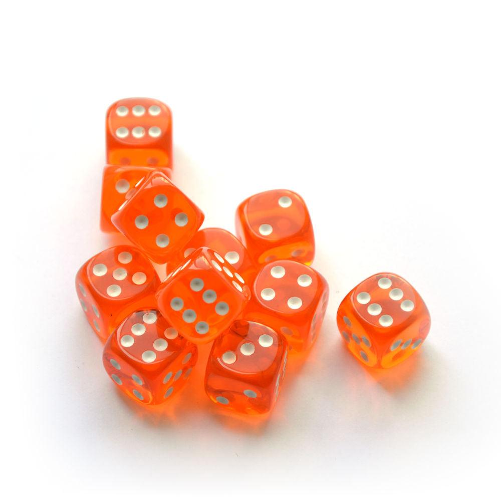 Klar orange terning – Games