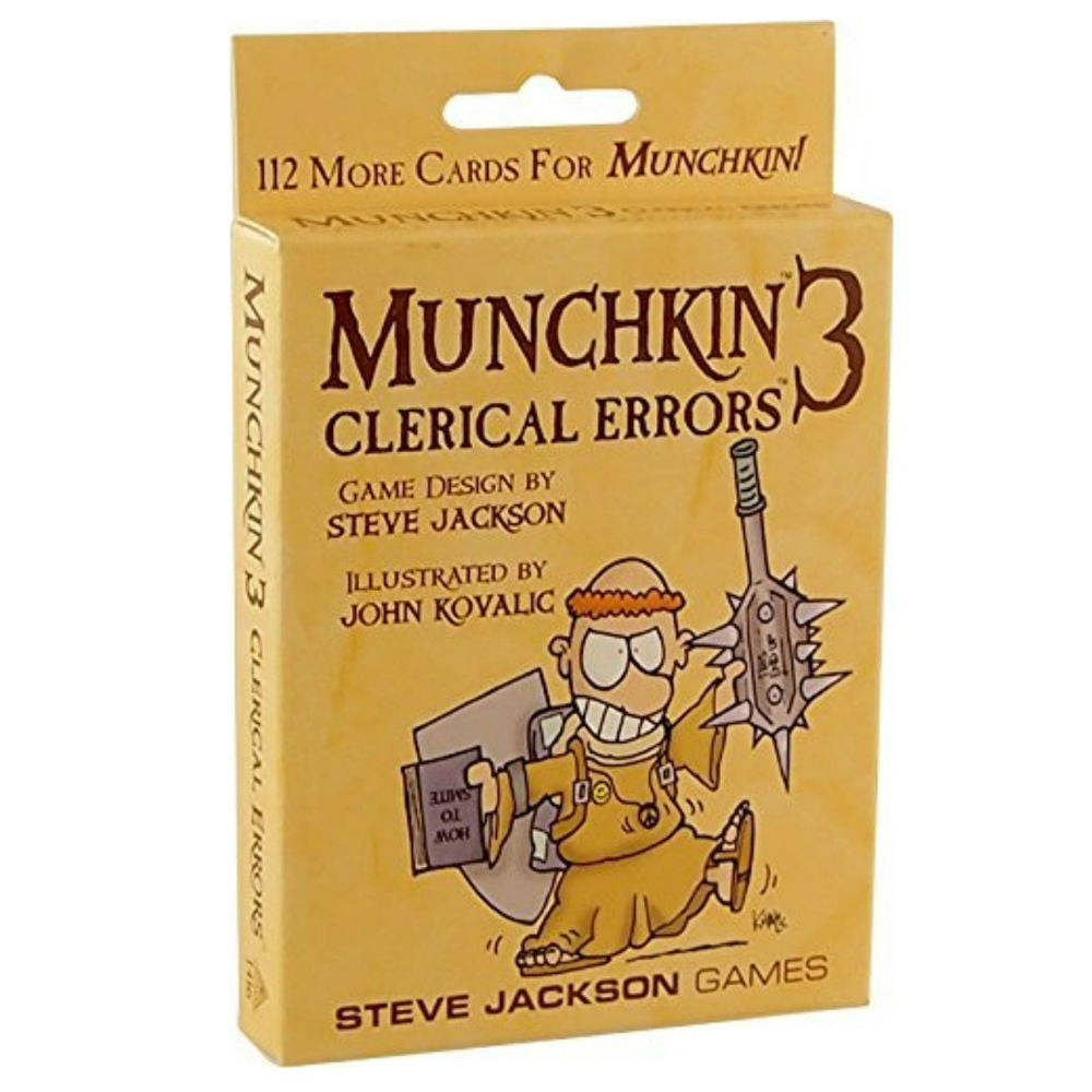 Munchkin 3: Clerical Errors – Games