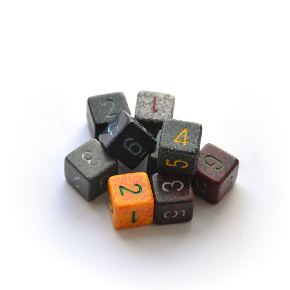 Speckled terning med tal – Games